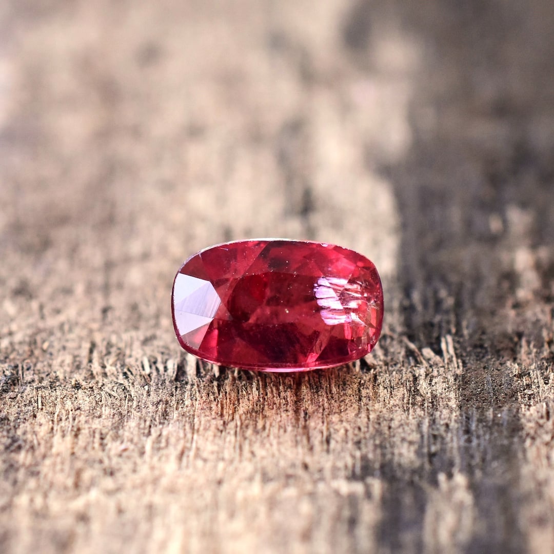 2.68 Ct. Vintage Mined Old Burmese Spinel Reddish Pink Shade, Hand ...
