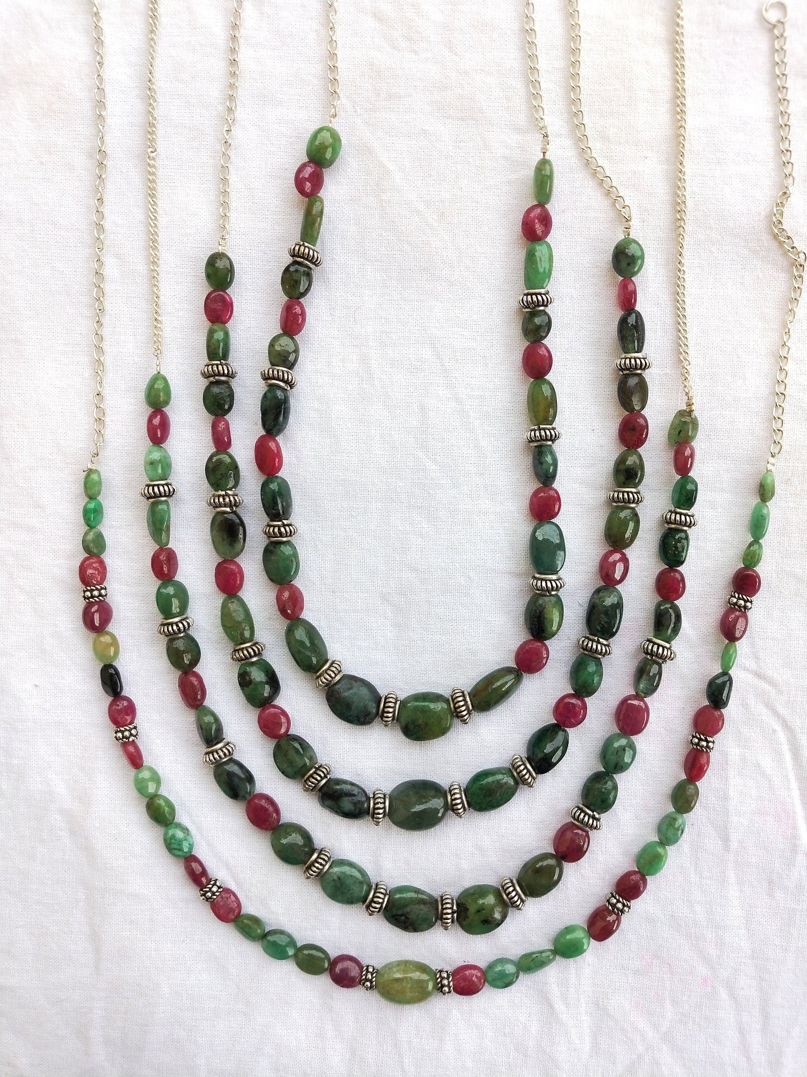 Collar vintage hecho a mano tradicional indio __ Collar de - Etsy España