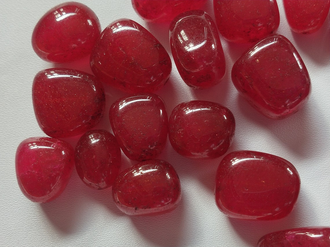 Red Onyx Stone Onyx Pota 7 Pcs 15x13 Mm to 18x15 - Etsy