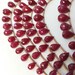 Ruby Teardrop--amazing Natural Treated Ruby Faceted Teardrops -- Top ...