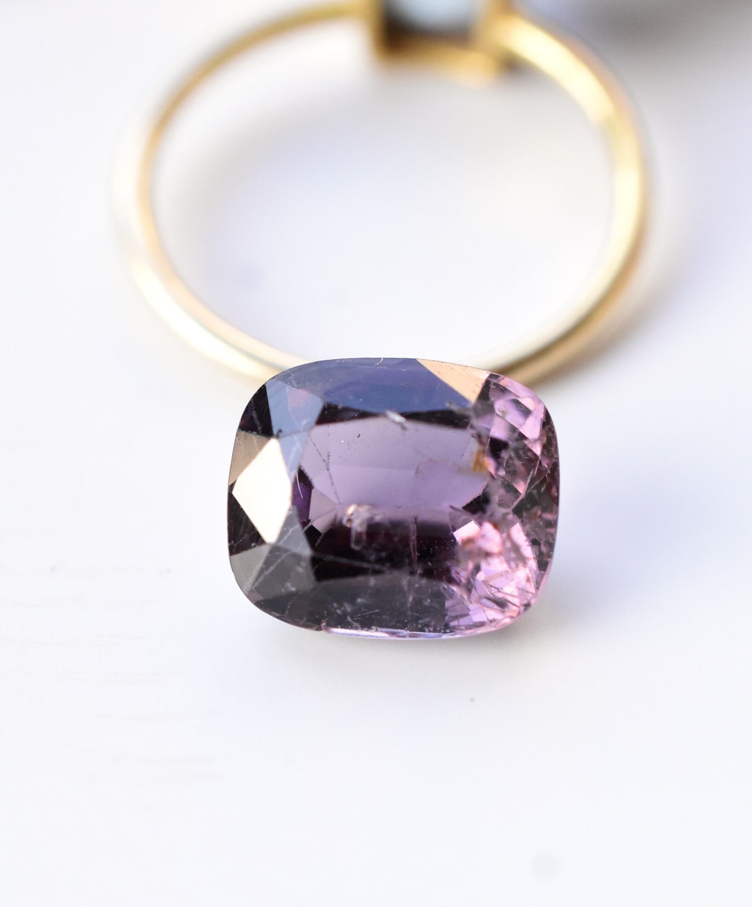 5.50 Ct> Fine A Grade Natural Cushion Cut Spinel Gemstone From Burma ...