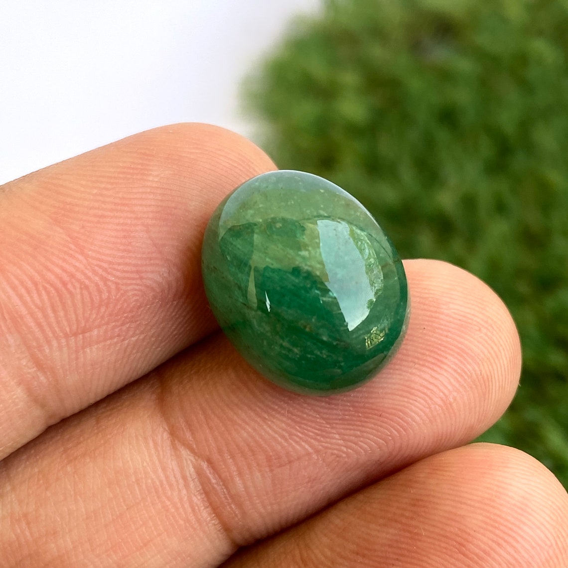 20 Carat Emerald Cabochon Natural Emerald Cabochon precious - Etsy