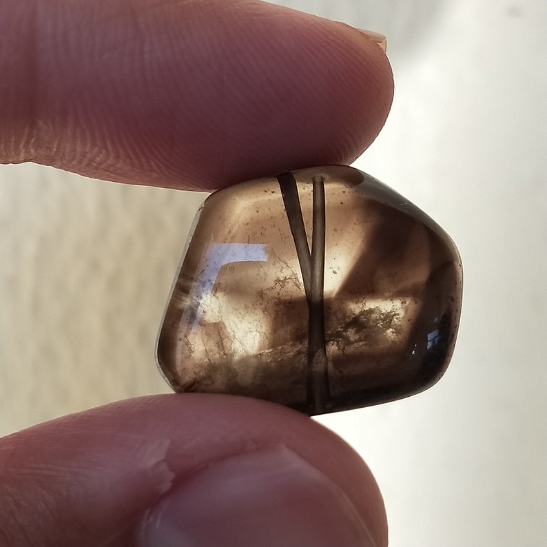Smoky Topaz Tumbles Natural Smoky Topaz Beautiful Smooth - Etsy
