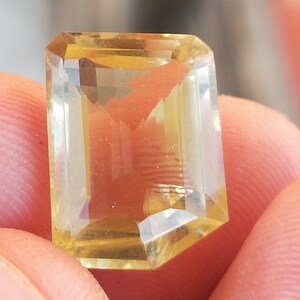3 Pcs Lemon Topaz ,natural Faceted Lemon Topaz 3 Pc Set , November ...