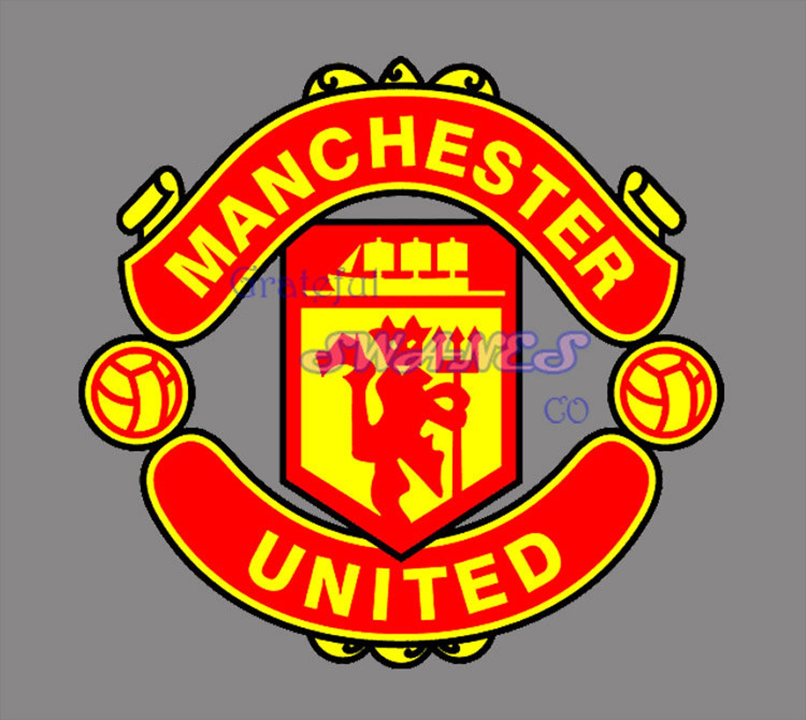 Manchester united logo Cut Files SVG instant download | Etsy