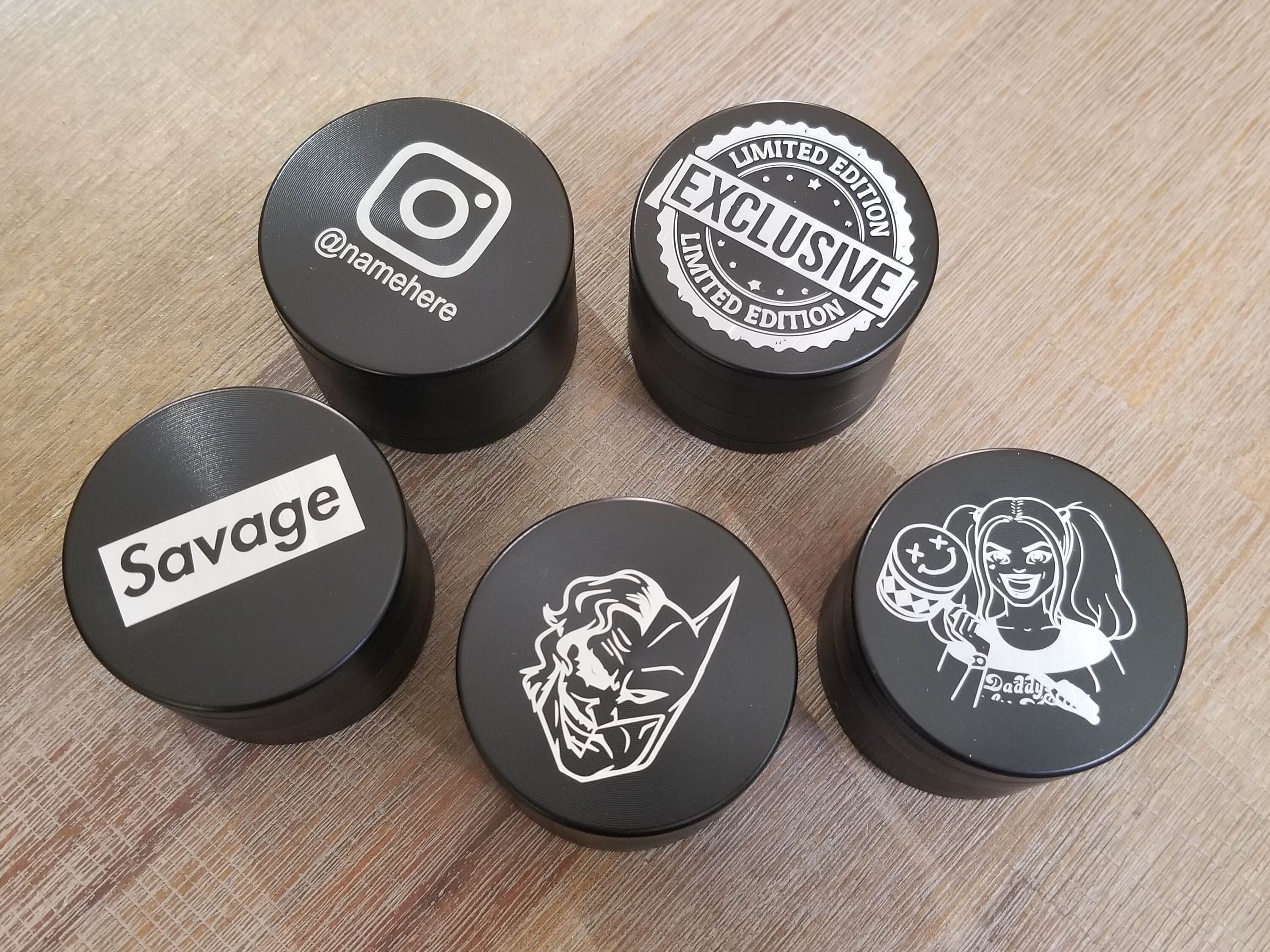 Custom Personalized Grinders Herb Grinder Accessory 2 Inch - Etsy