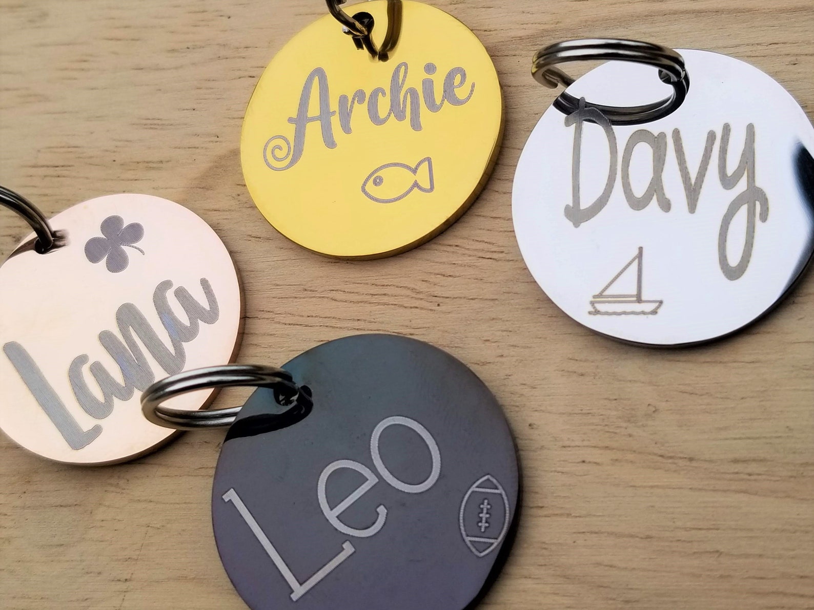 Dog Tag Dog Tags Dog Tags for Dogs Personalized Dog Tag | Etsy