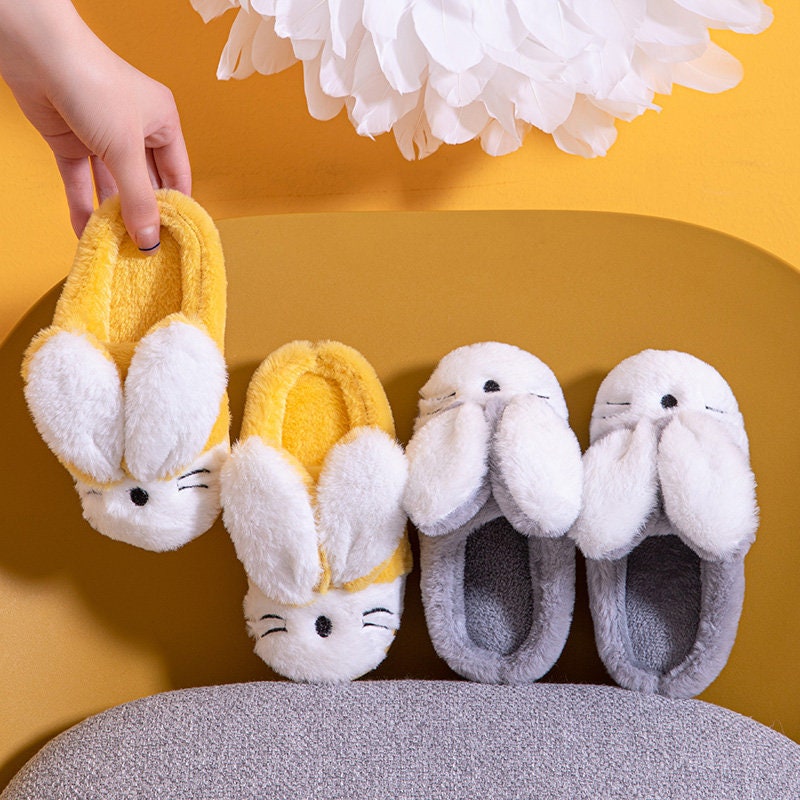 Little Girls Cat Slippers for sale | Only 3 left at -70%