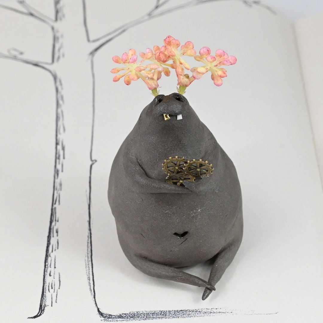 Engineer/ceramic Figure/art - Etsy