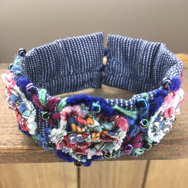 Textile Cuff - Etsy