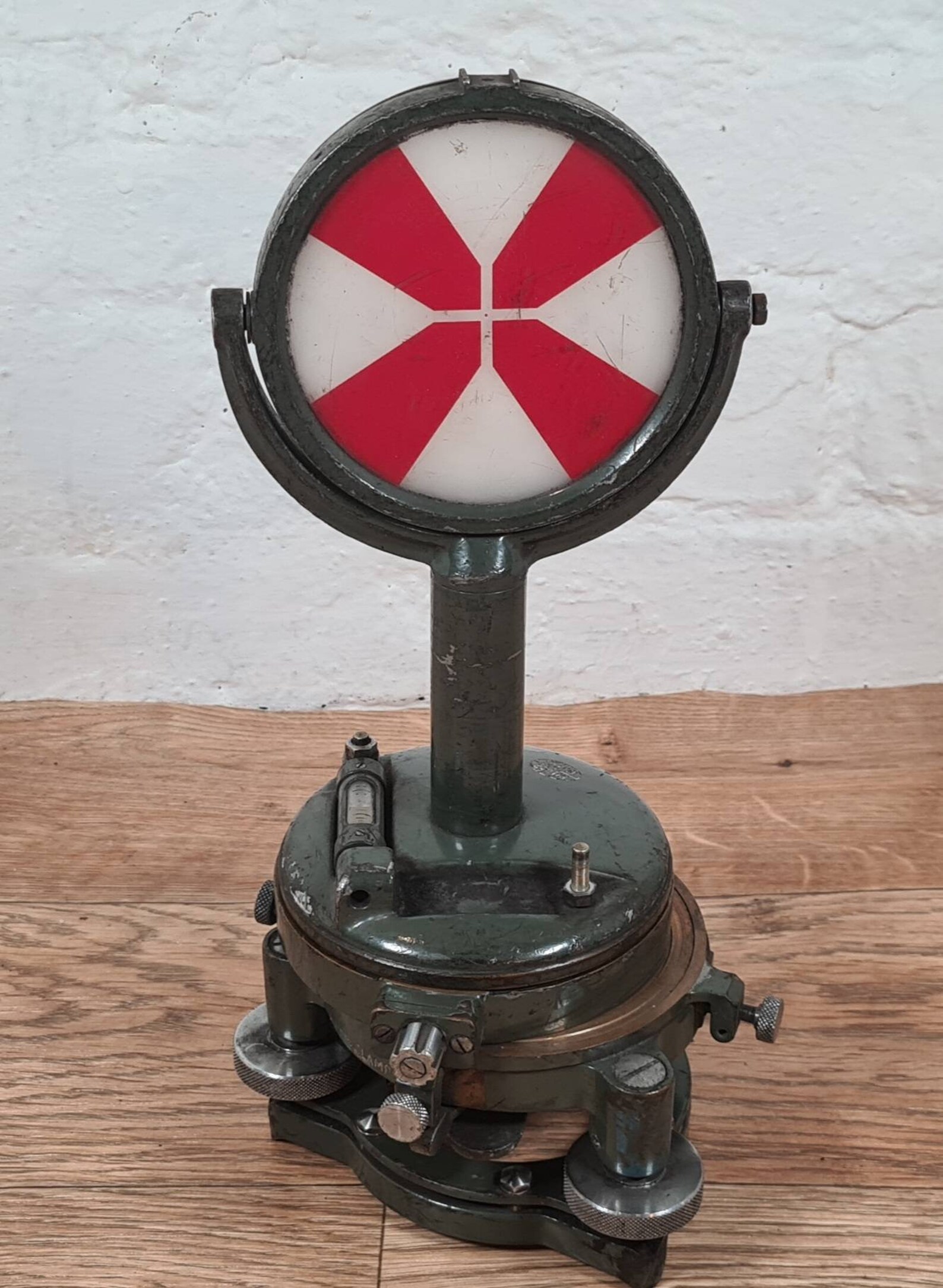 Vintage Surveyor's Theodolite Target / Vintage Hilger & Watts Surveyor ...