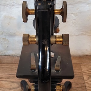 Antique Watson Microscope / Vintage Service Microscope / Large and ...