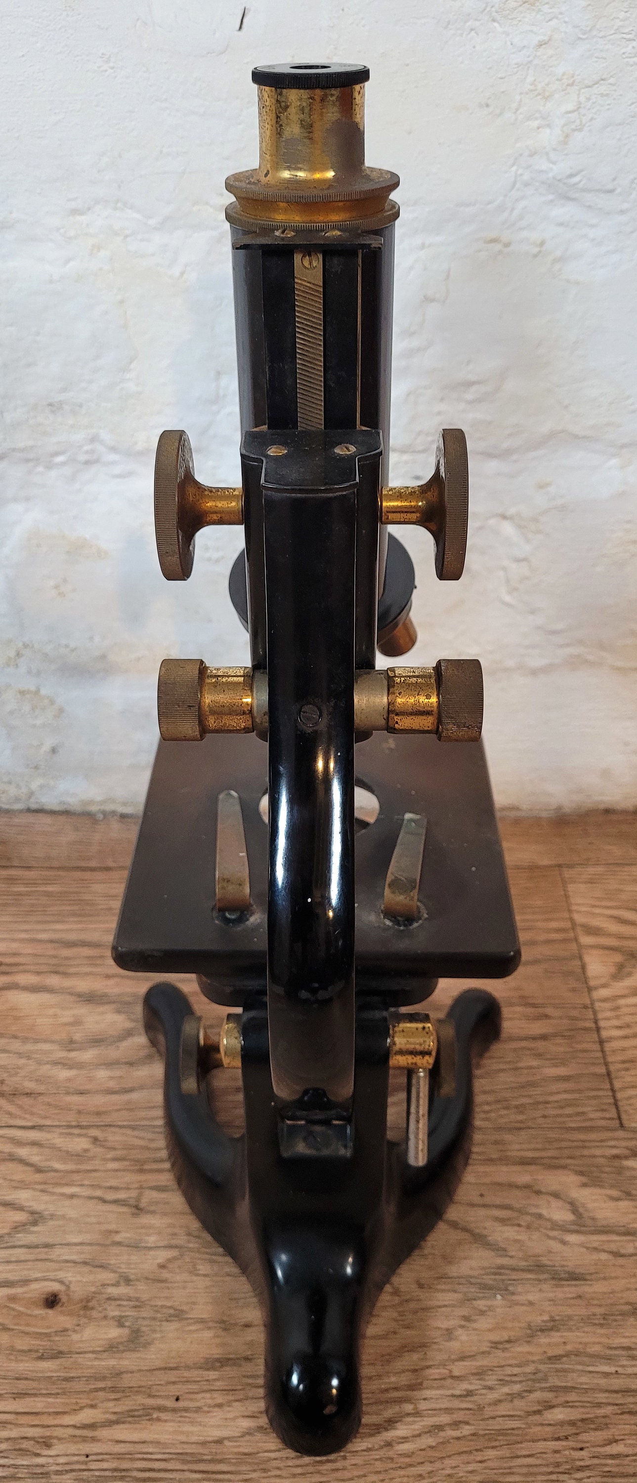 Antique Watson Microscope / Vintage Service Microscope / Large and ...