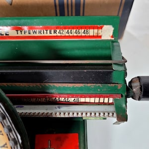 Antique Simplex Model A Typewriter in Original Box / Toy Typewriter ...