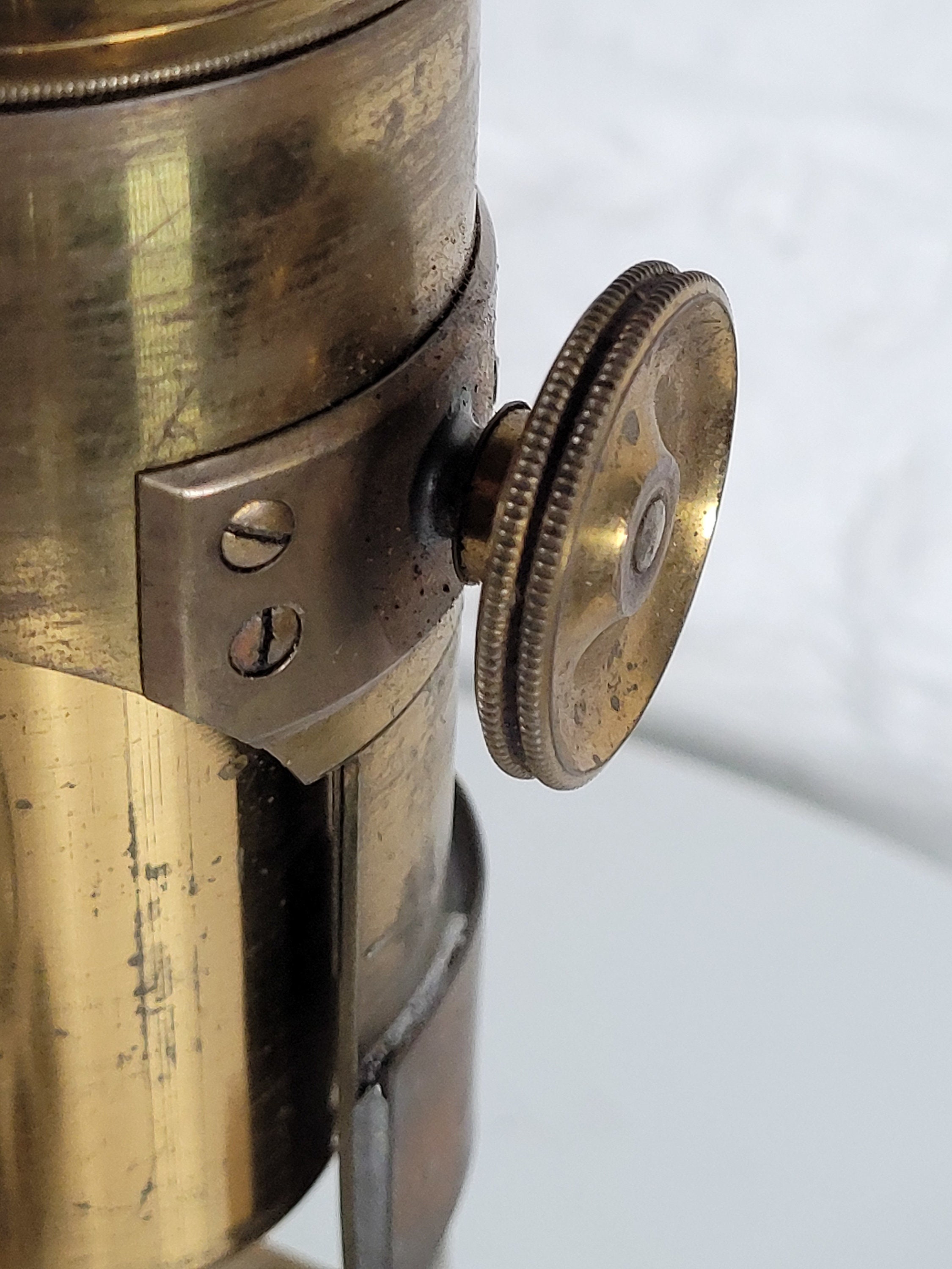 Antique Georgian Barrel Microscope / Antique English Drum - Etsy