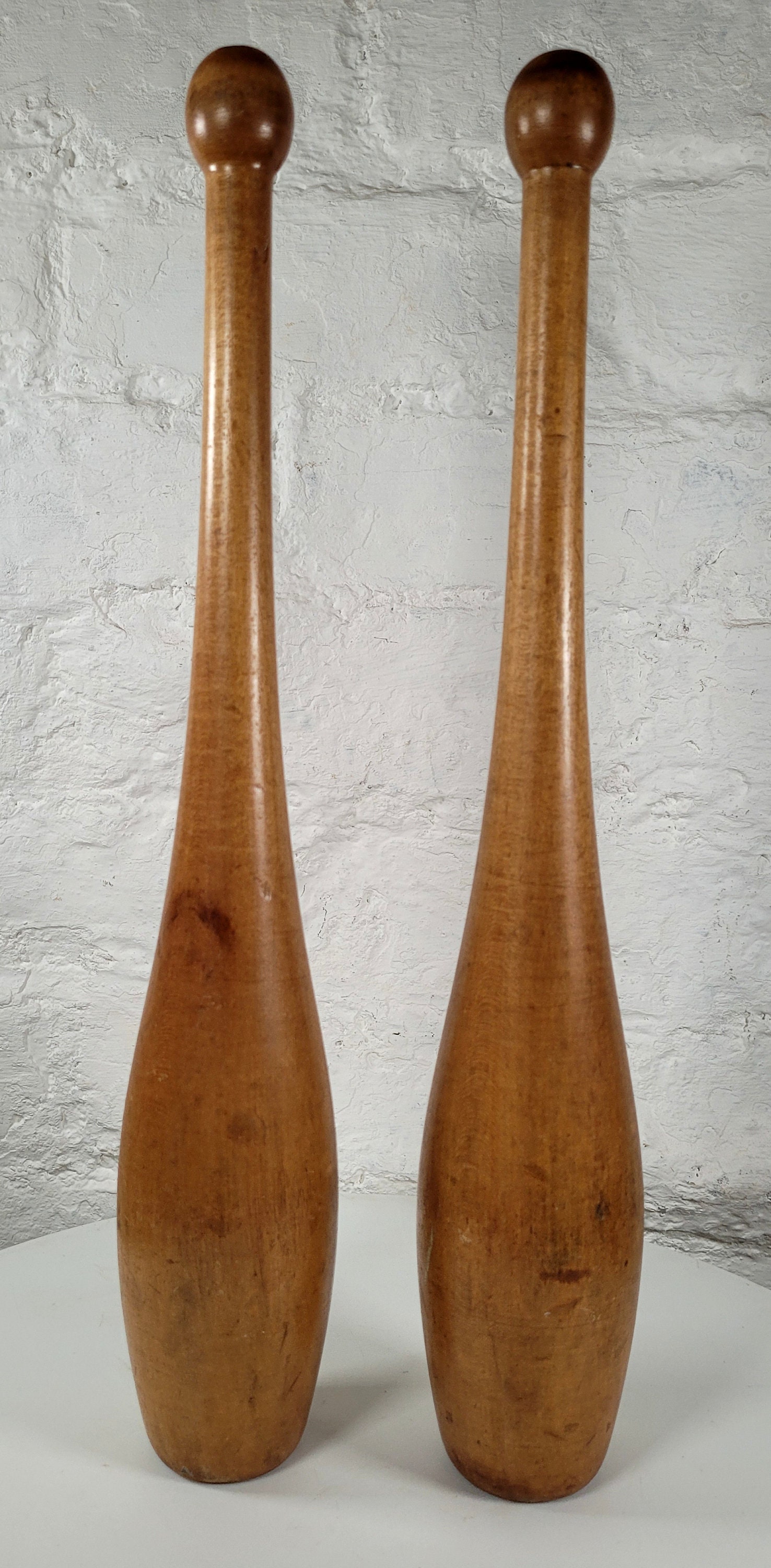 Antique Indian Clubs / Antique Exercise Equipment / Antique Exercise - Etsy