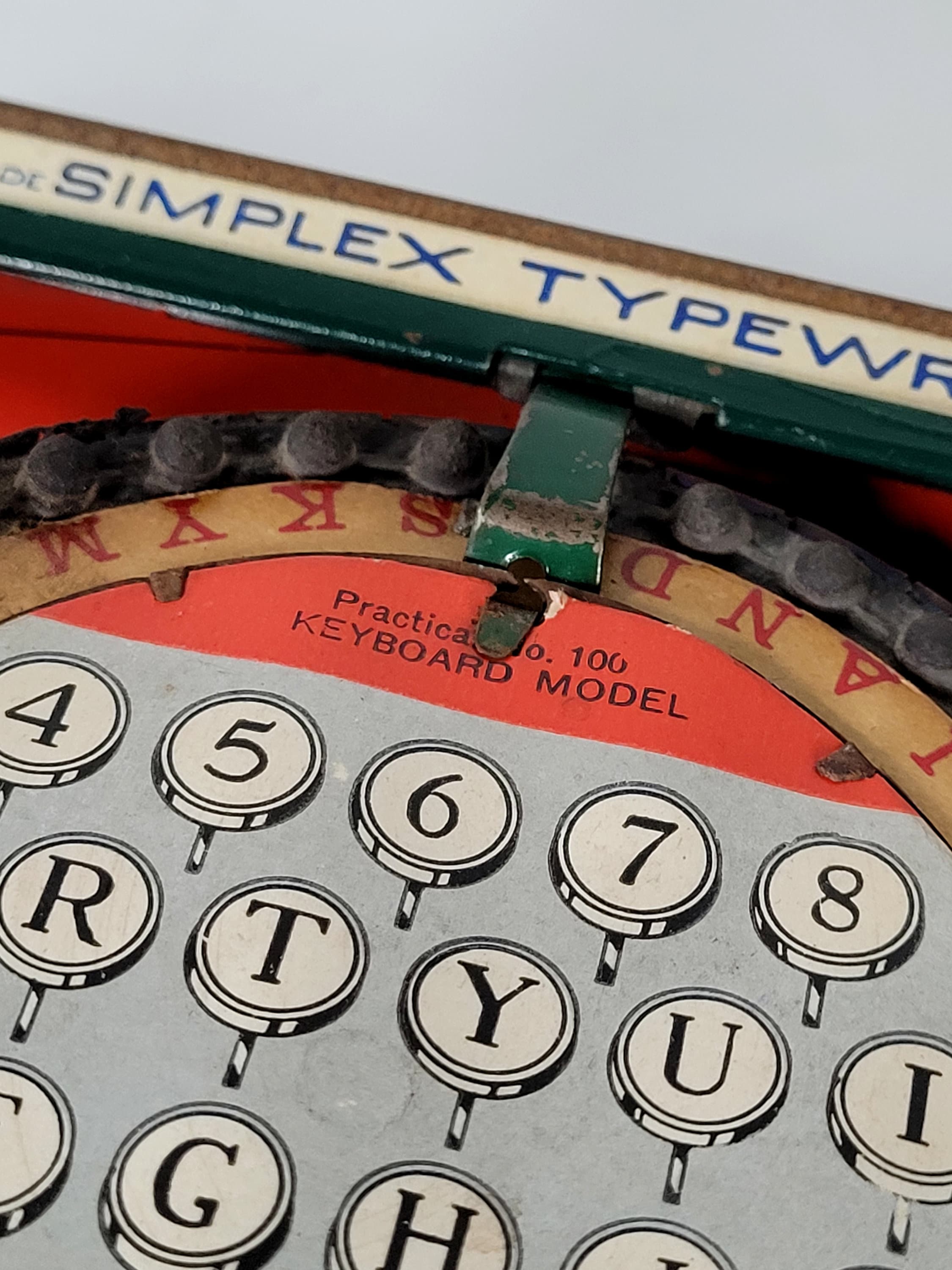 Antique Simplex Model A Typewriter in Original Box / Toy - Etsy