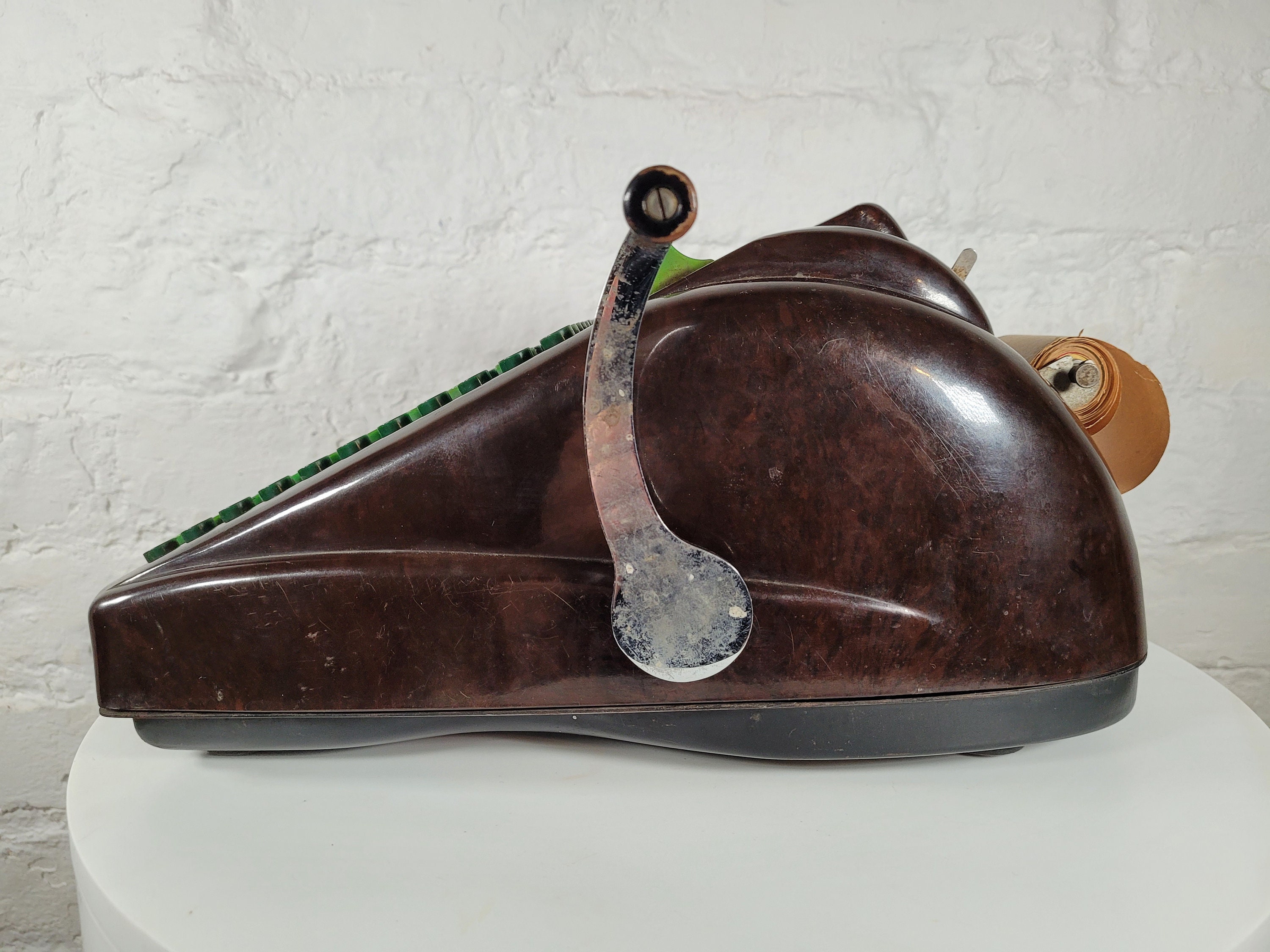 Antique Victor Mechanical Calculator / 1920's Accountancy Tool ...