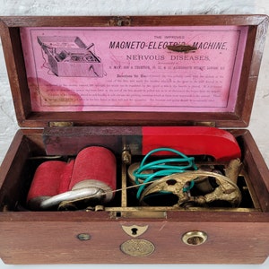 Antique Magneto Device by S. Maw and Son and Thompson / Magneto ...