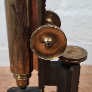 Antique Swift and Son Brass Microscope - Etsy UK
