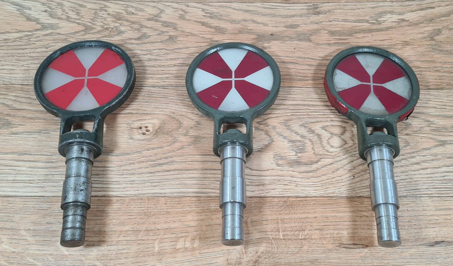 Vintage Surveyor's Theodolite Targets / A Collection of Vintage Hilger ...