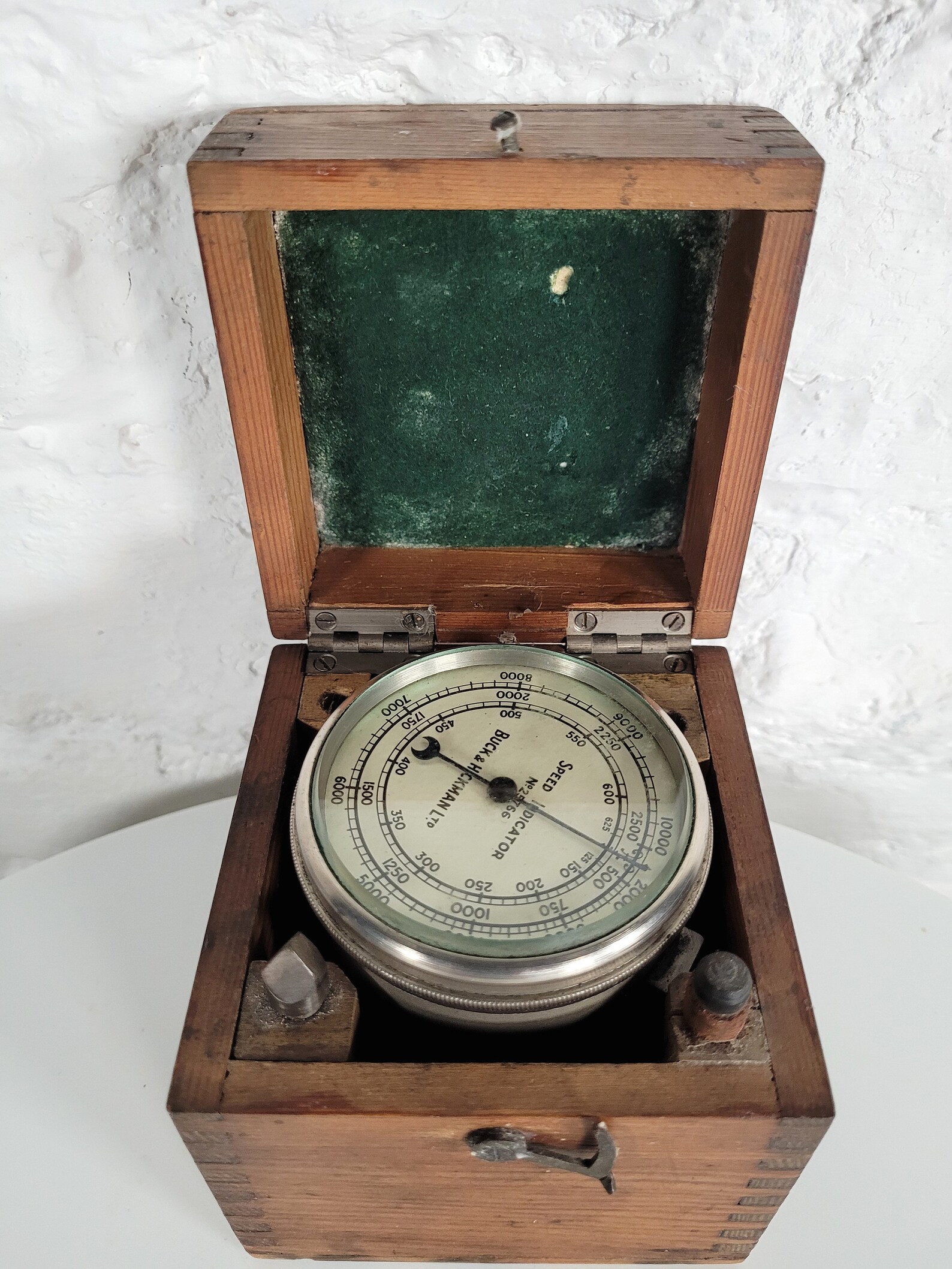 Antique Buck and Hickman Speed Indicator / Antique Tachometer - Etsy