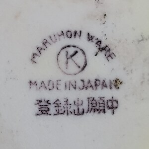A Collection of Floral Japanese Maruhon Ware Pottery / Conserve Jar ...