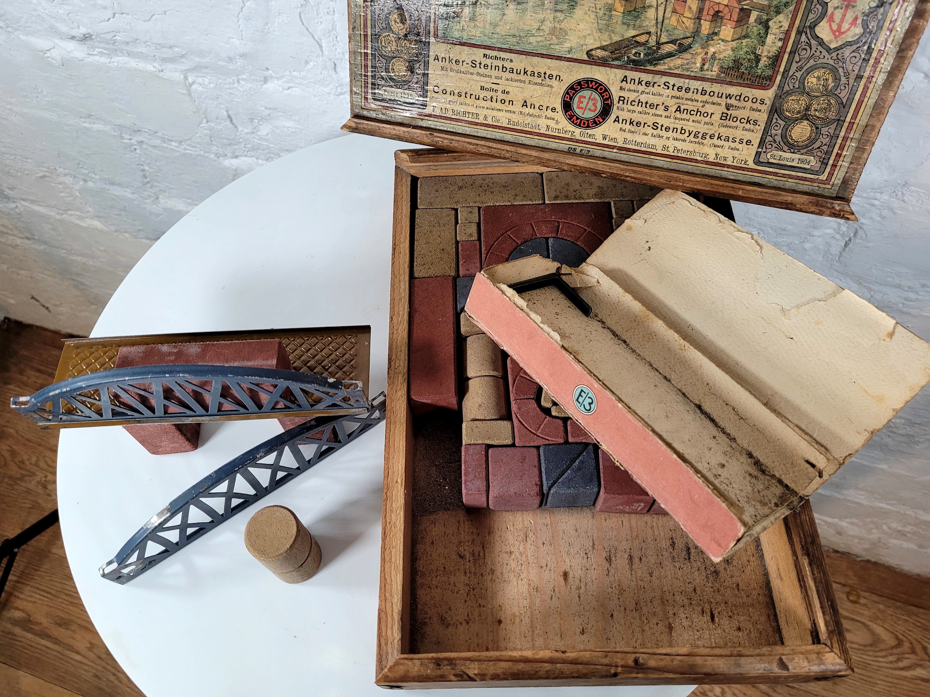 Antique Richter Blocks / Anchor Richter / Antique Construction Set ...
