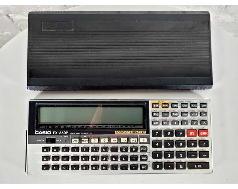 Vintage Casio FX-850P Personal Computer / Vintage Pocket Computer ...