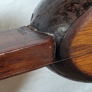 Vintage Mid Century Coconut Guitar / Vintage Single String Guitar / One ...