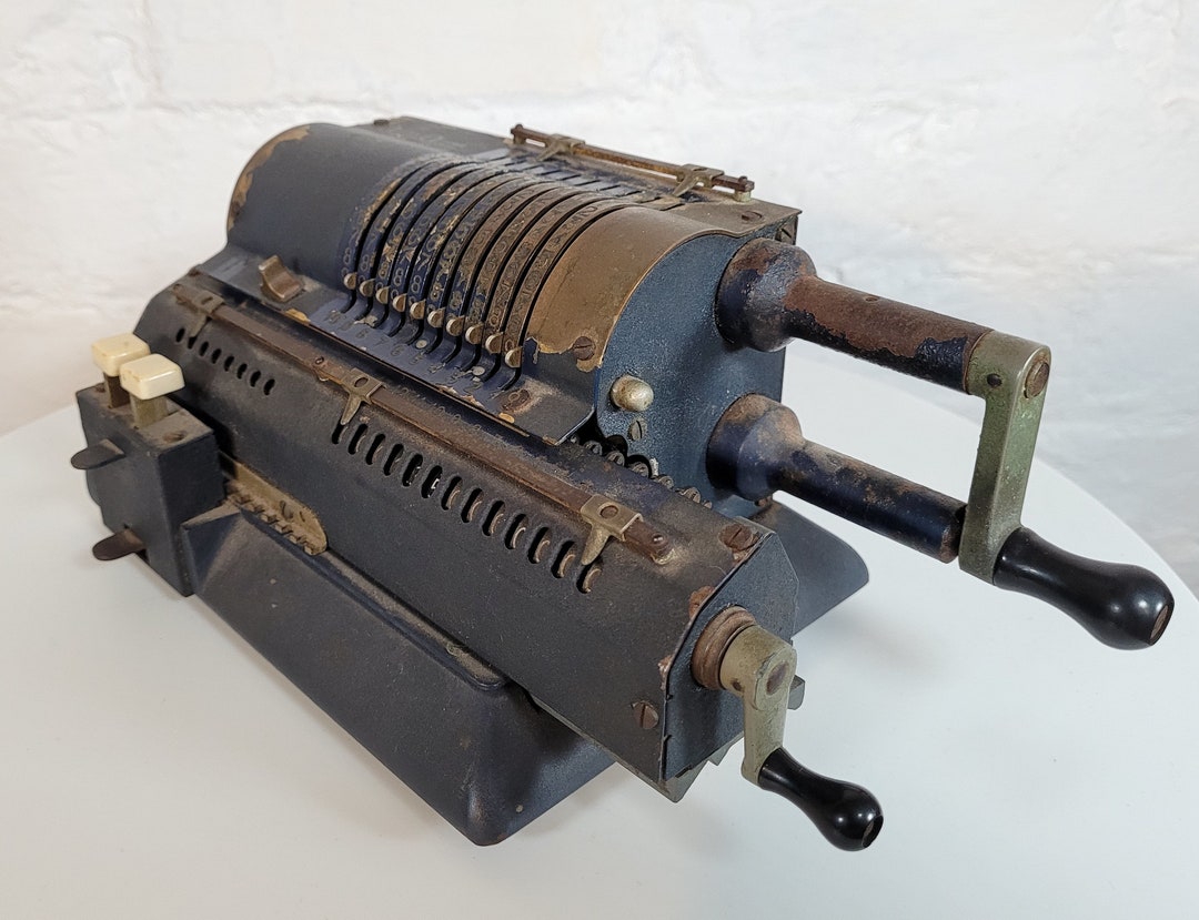 Antique Odner and Gotebrig Mechanical Calculator / 1920's Accountancy ...