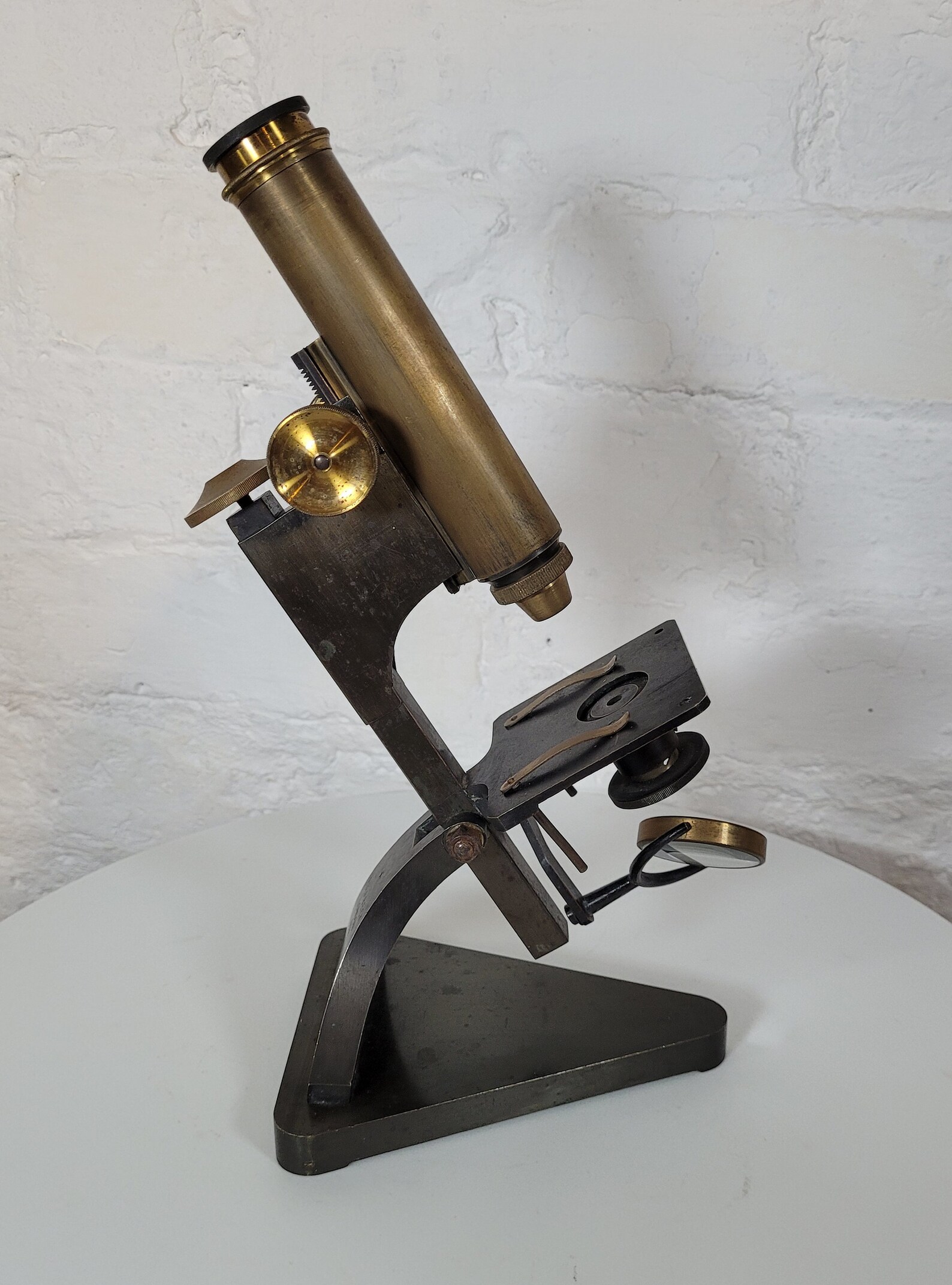 Antique R J Beck Star Microscope / Antique Brass Microscope / - Etsy