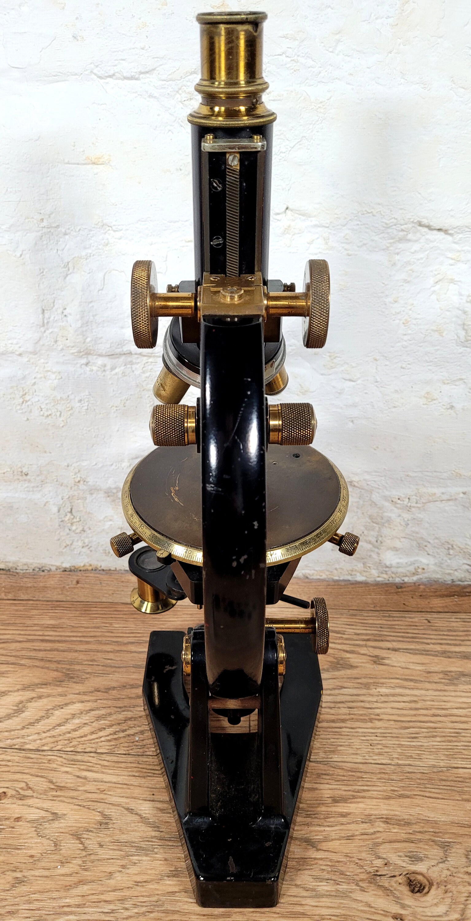 Antique J. Swift and Son Petrological Microscope / Antique Brass ...