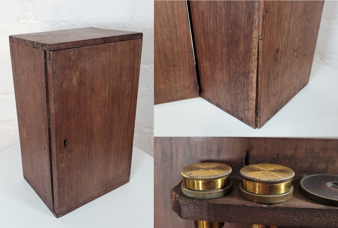 Antique R J Beck Star Microscope / Antique Brass Microscope / - Etsy