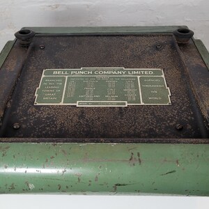 Mid-century Bell Punch Sumlock Comptometer / Vintage Mechanical ...