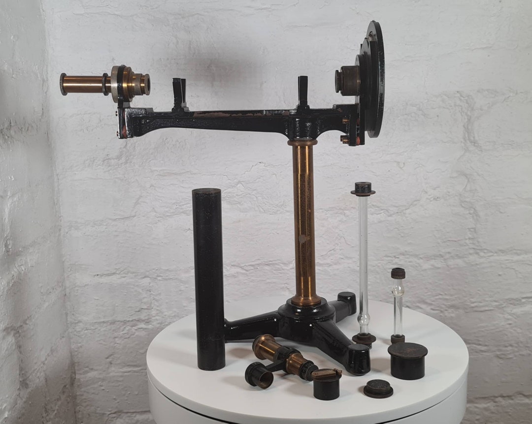 Antique Brass Polarimeter / Polariscope by W & J George - Etsy UK