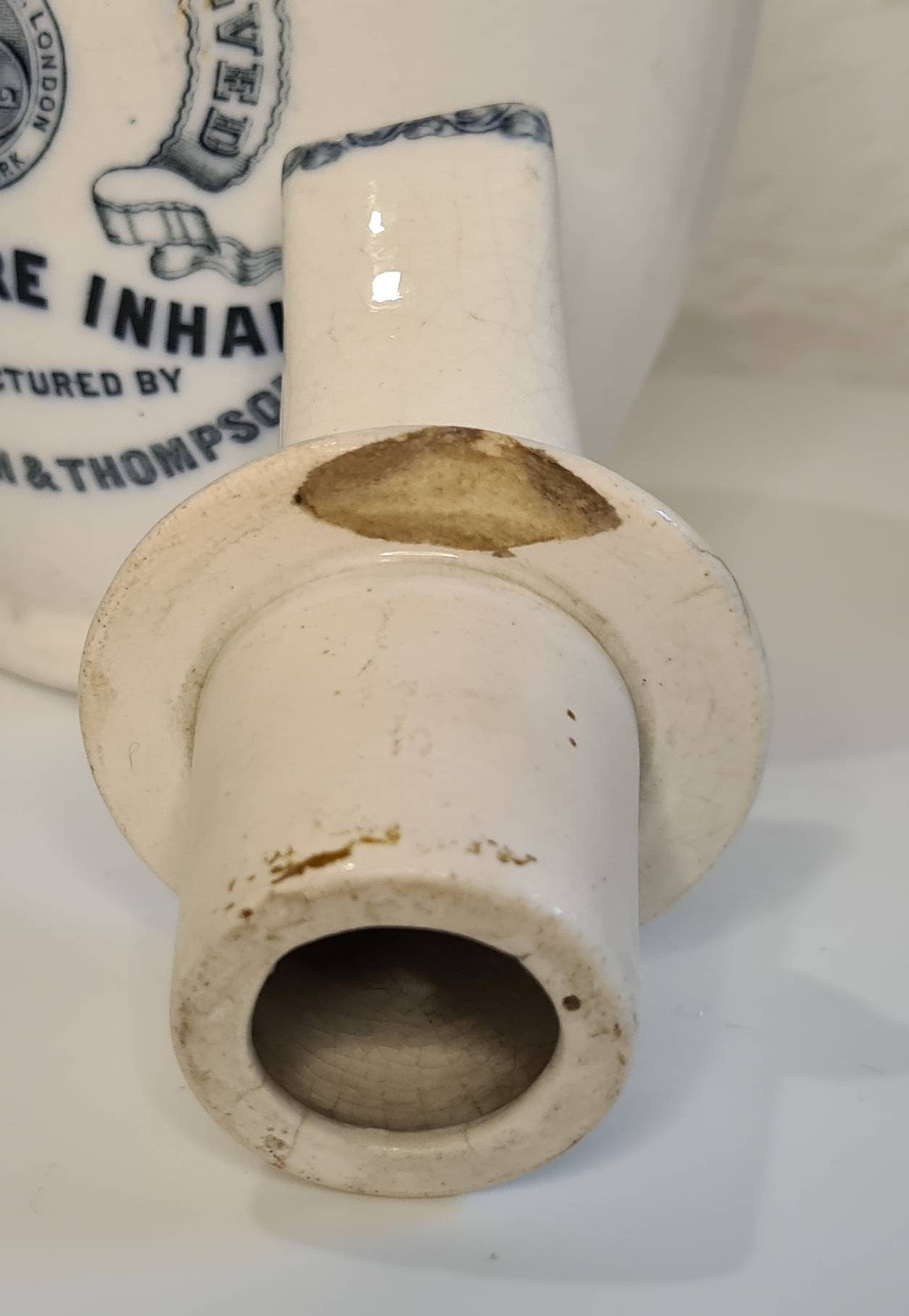 Antique Inhaler maw's Double Valved Earthenware - Etsy UK