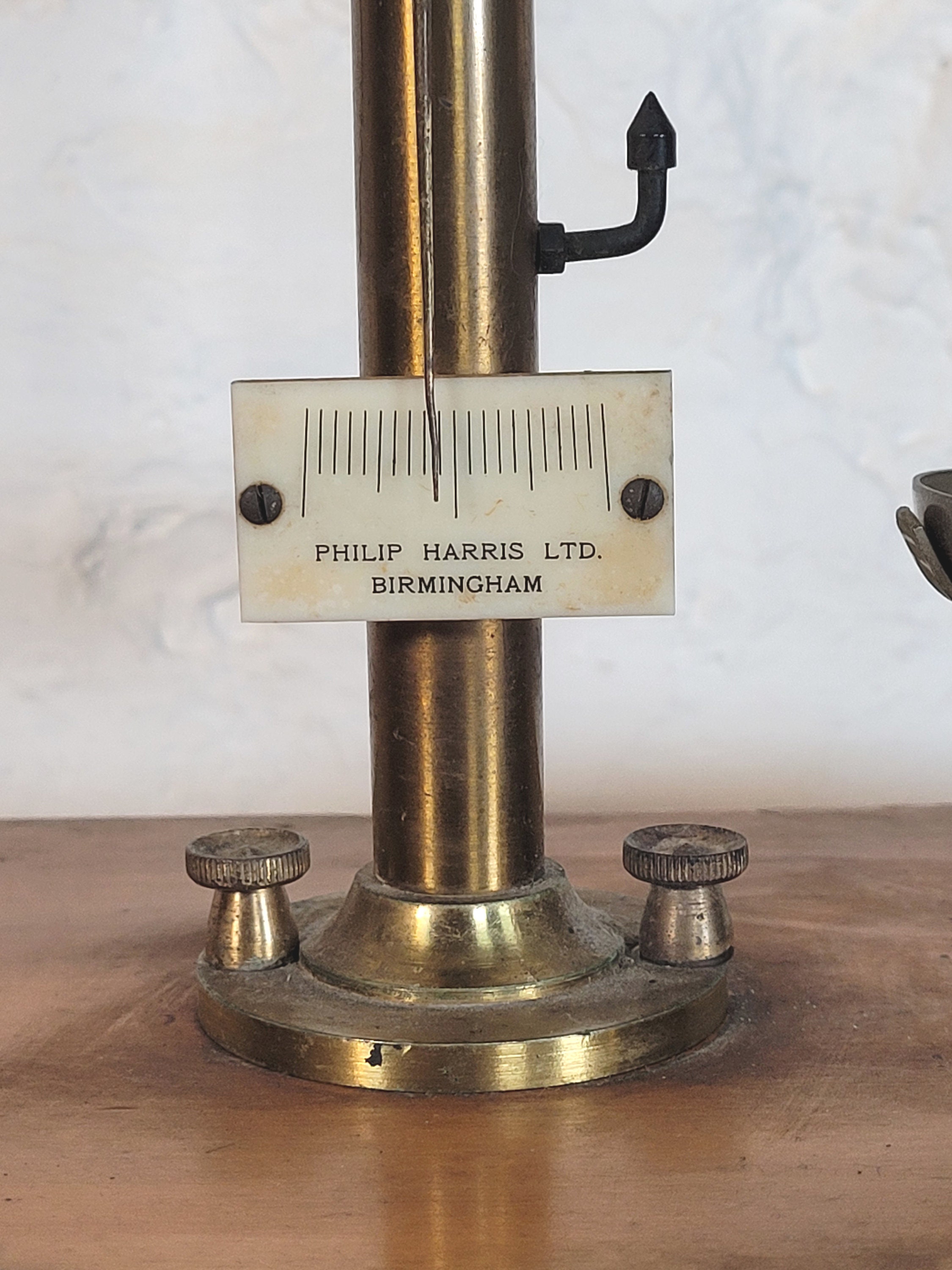 Antique Philip Harris Precision Scales / Antique Scales / Pan Balance ...