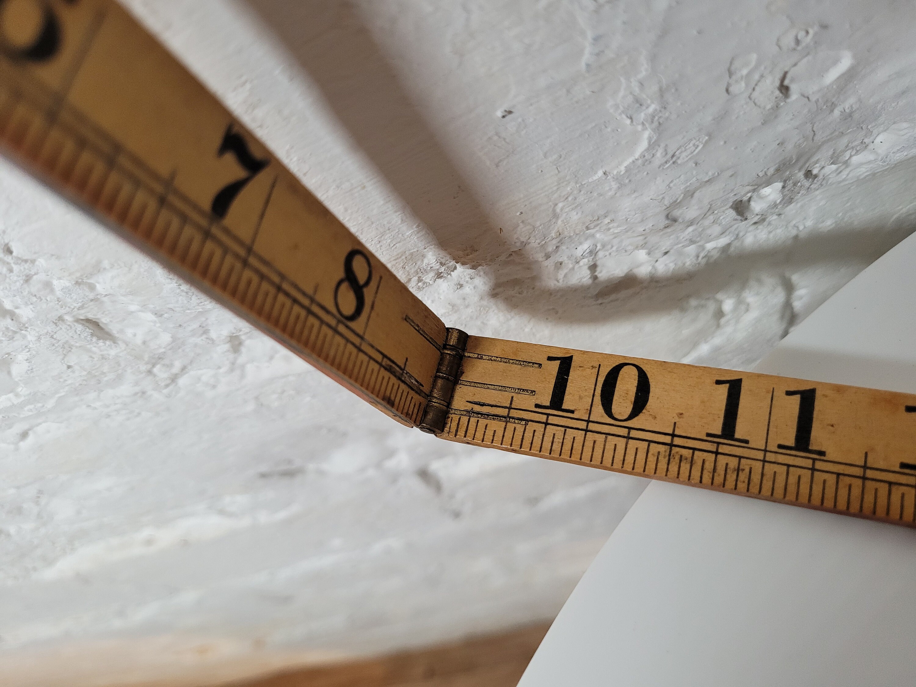 Vintage Folding Ruler / Boxwood Rule / Vintage Measuring Stick ...