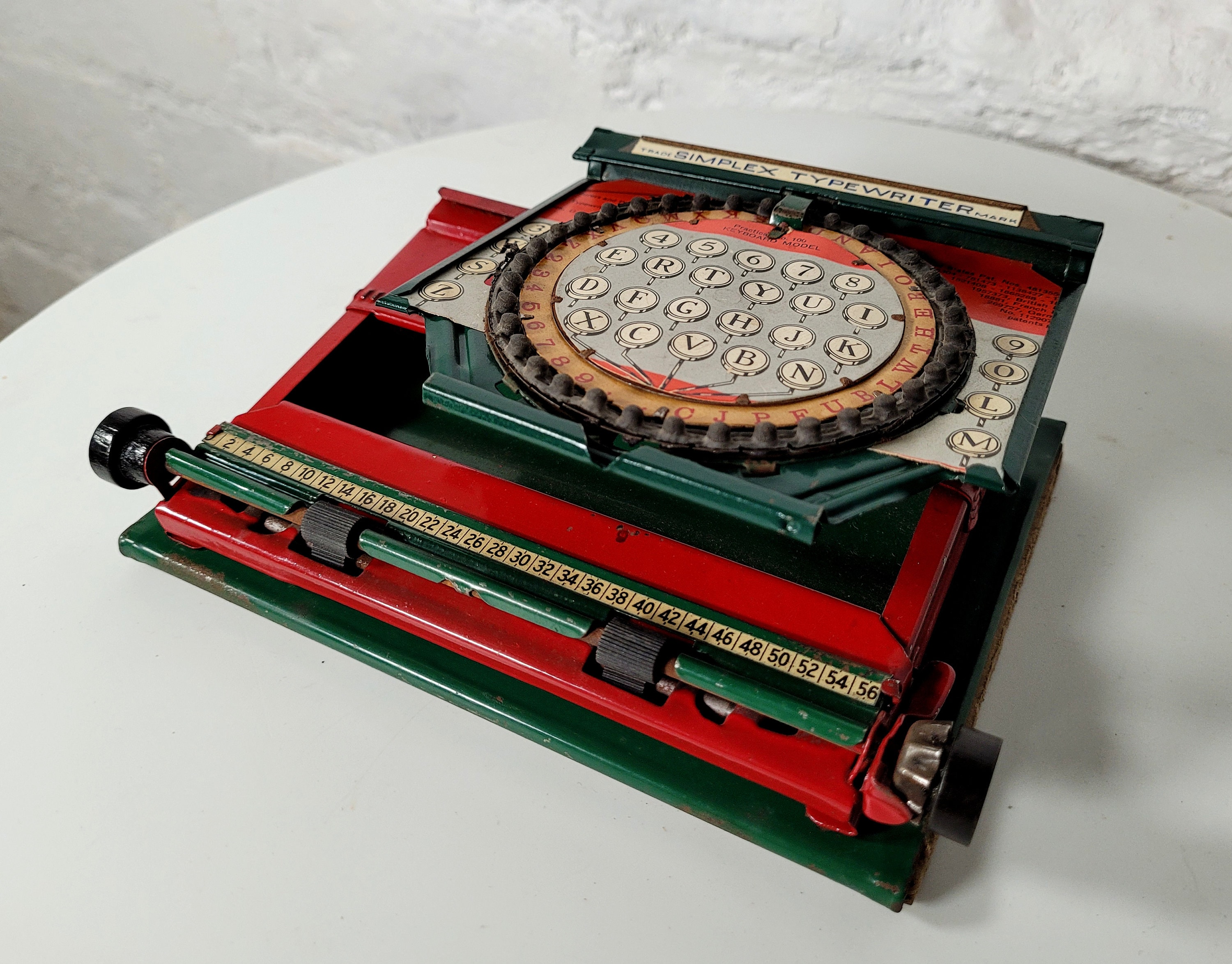 Antique Simplex Model A Typewriter in Original Box / Toy - Etsy