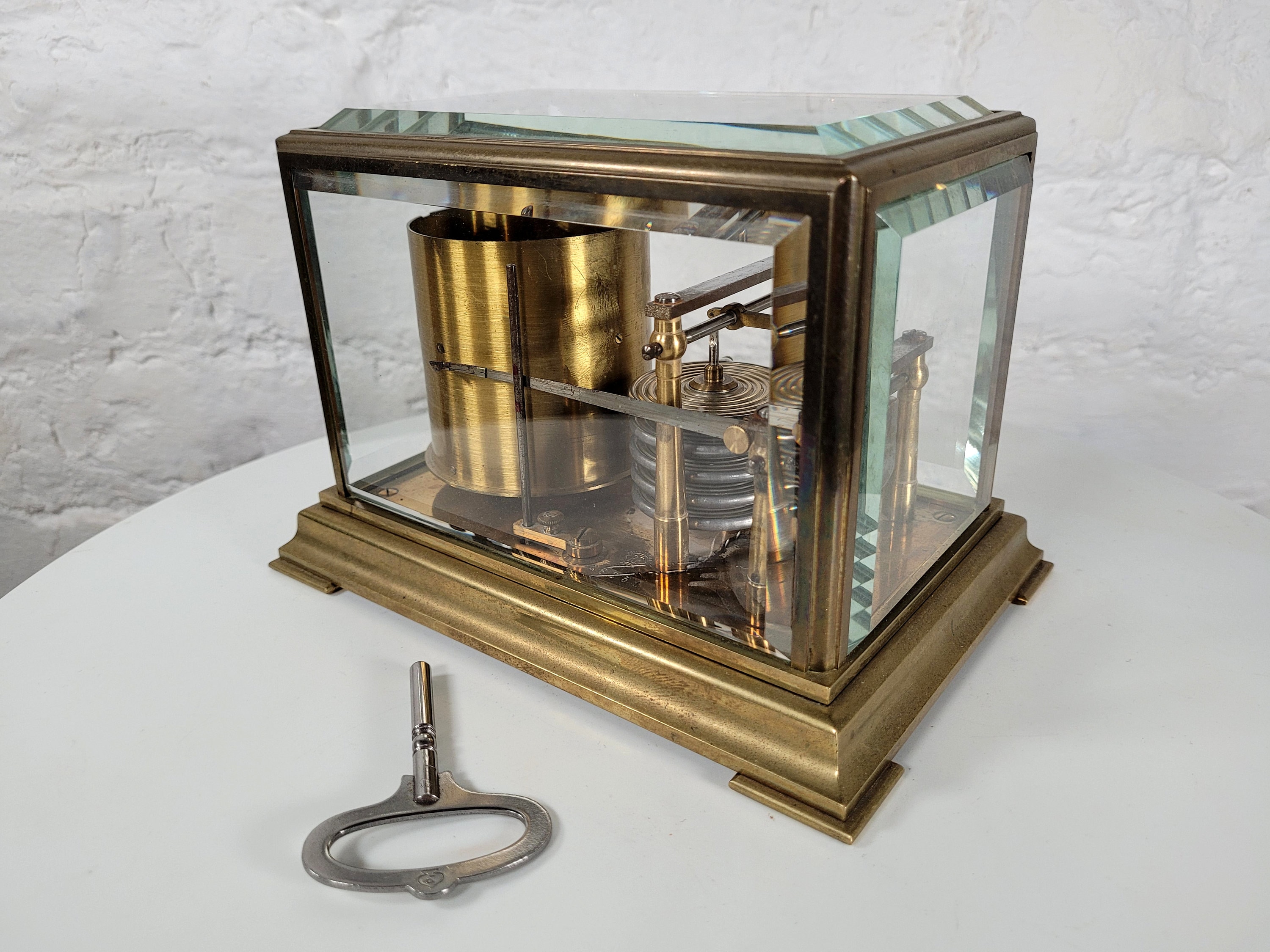 Antique Richard Freres Barograph / Miniature Barograph / Recording ...