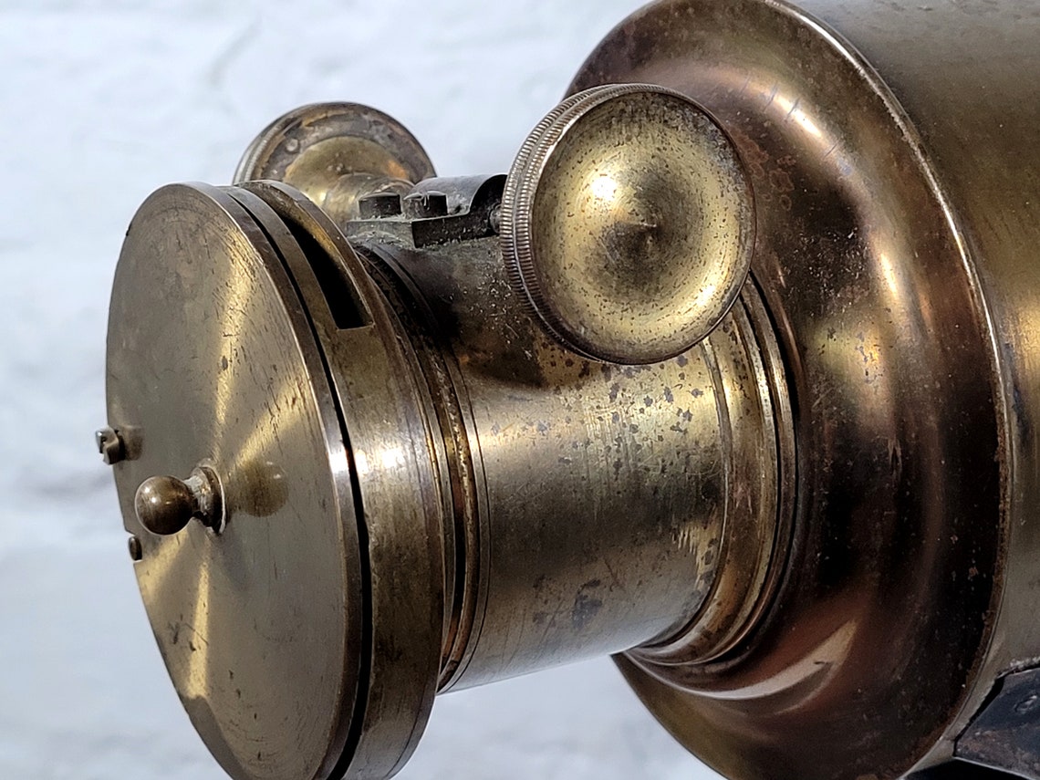 Victorian Magic Lantern in Original Wooden Case / Antique Pamphengos ...
