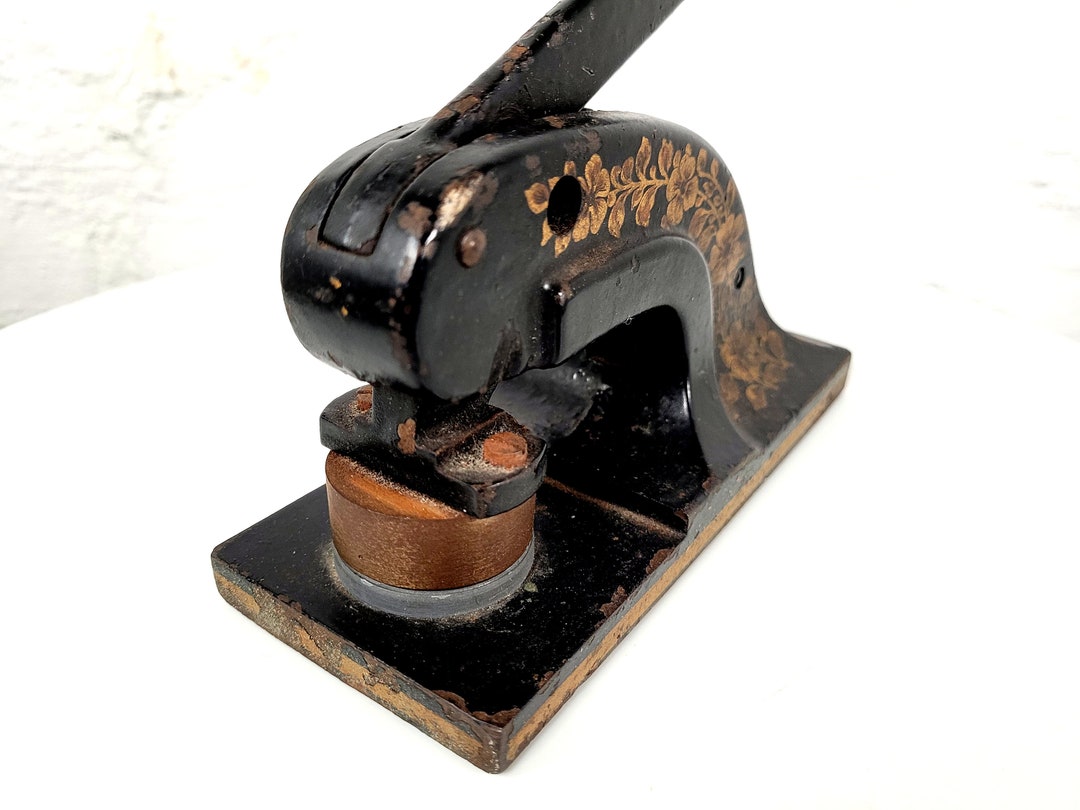 Antique Desk Stamp / Victorian Desk Stamp / Ezi-span Desk Stamp ...