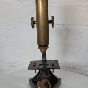 Antique R J Beck Star Microscope / Antique Brass Microscope / Vintage ...