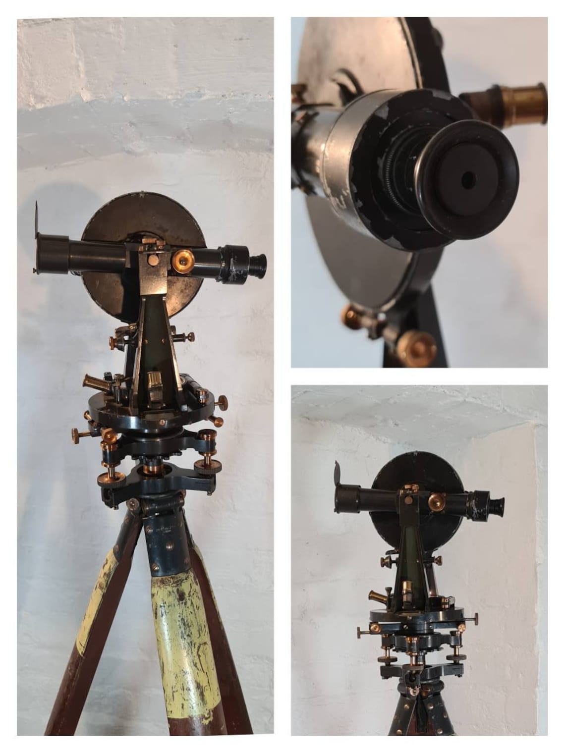 Very Large Antique Theodolite and Tripod by Stanley, London - Etsy