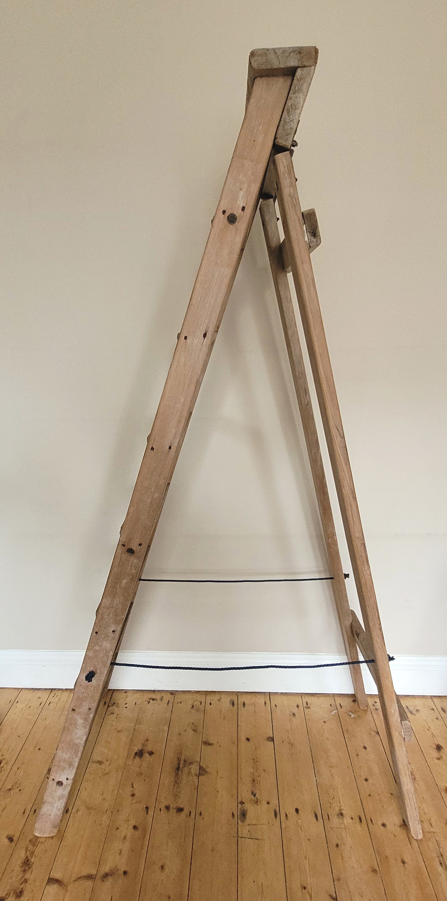 Antique Pine Ladders / Library Ladders / Shop Ladders / Library Steps ...