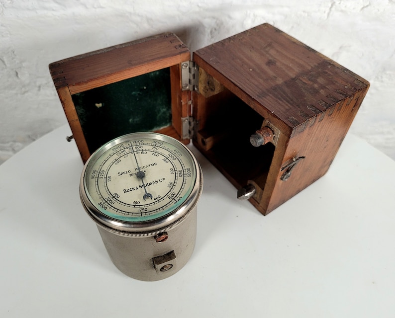 Antique Buck and Hickman Speed Indicator / Antique Tachometer - Etsy