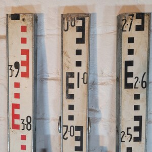 Vintage Tristaff Surveyor's Measure / Aluminium Surveyor's Measure ...