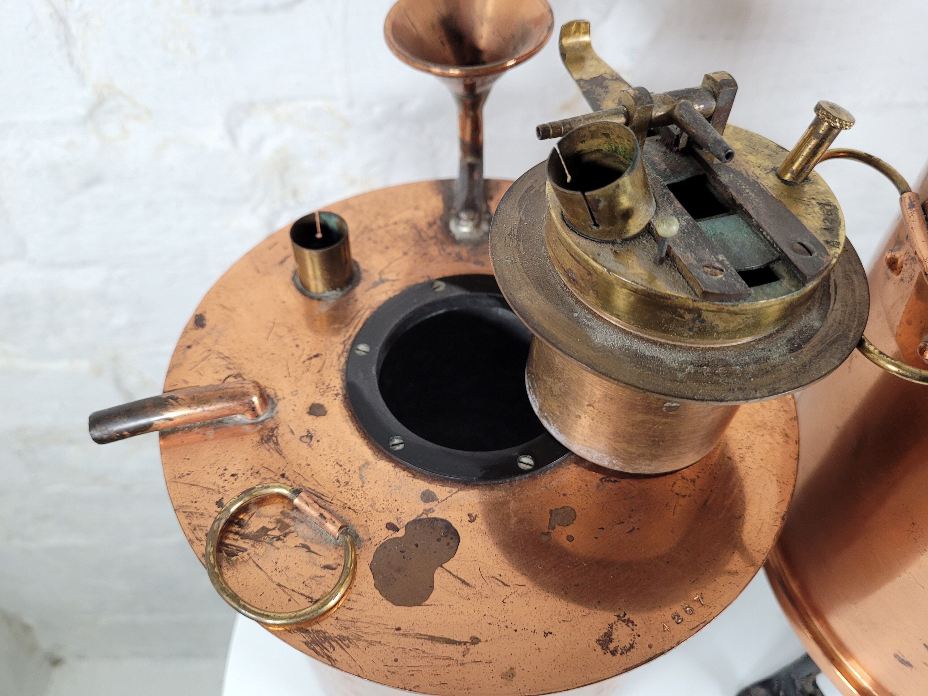 Antique Viscometer / Viscosimeter / Vintage Viscosity Meter / Copper ...
