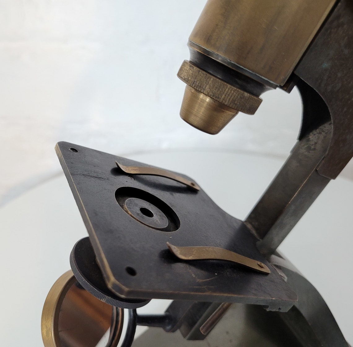Antique R J Beck Star Microscope / Antique Brass Microscope / - Etsy